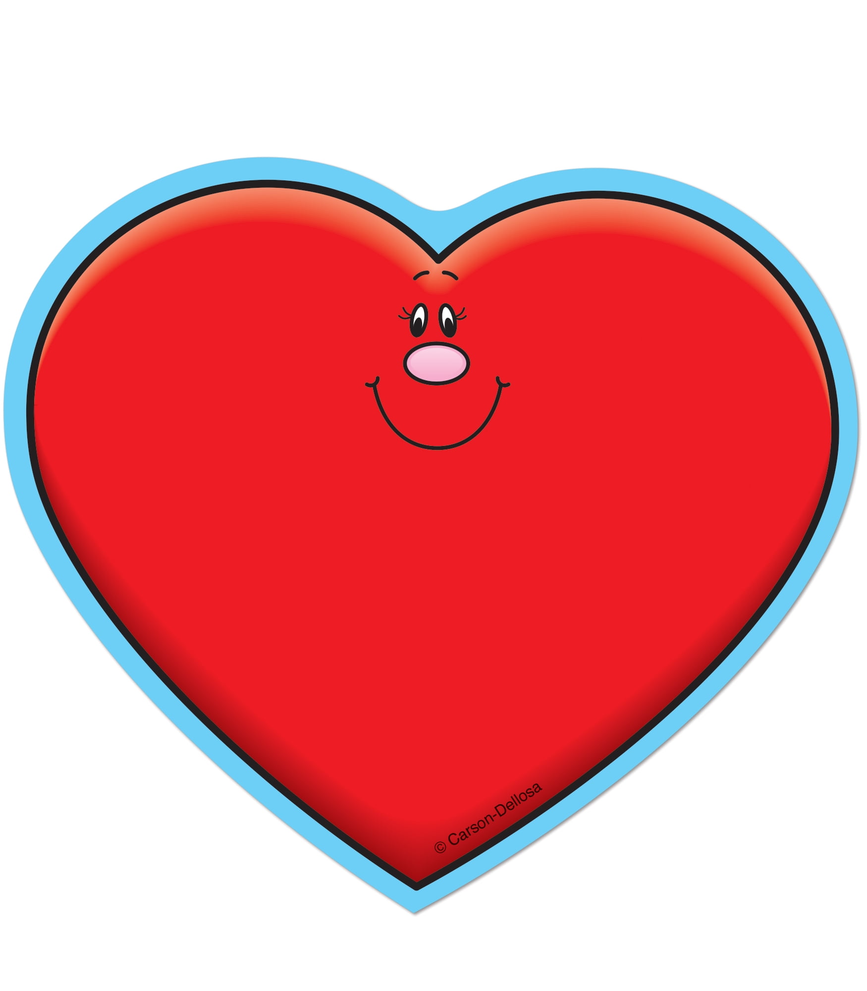 Carson Dellosa Hearts Red Mini Cutouts (36 pieces) - Walmart.com