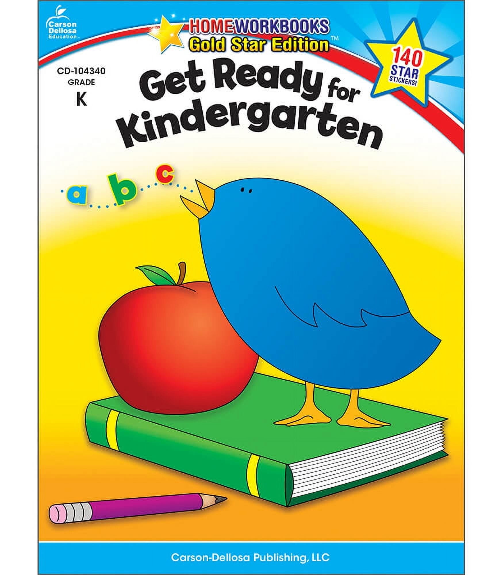 Carson Dellosa Home Workbooks Get Ready for Kindergarten Workbook Grade ...