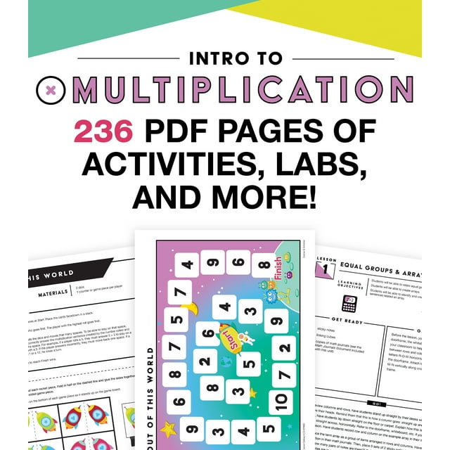 Carson Dellosa In a Flash: Intro to Multiplication Flash Drive (236 ...