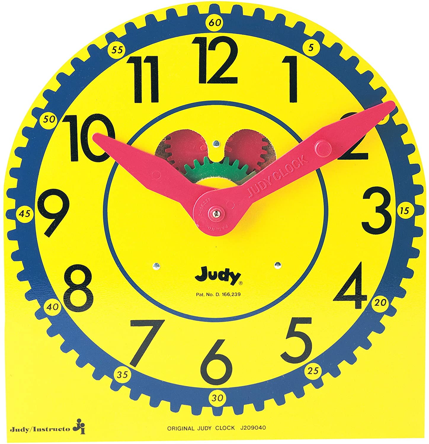 Carson Dellosa Instructo Judy Clock—Telling Time For Kindergarten—Third ...