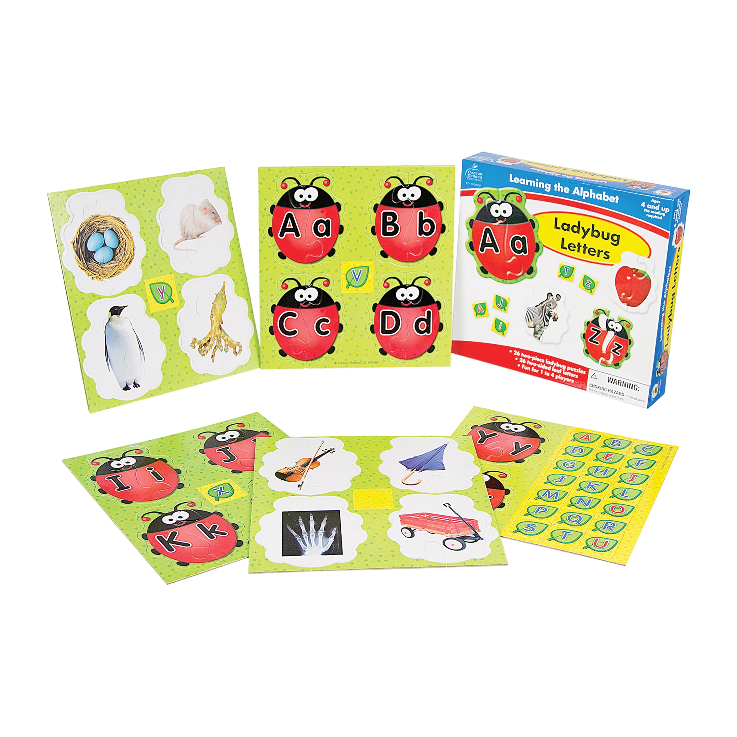Carson Dellosa Ladybug Letters Board Game - Walmart.com
