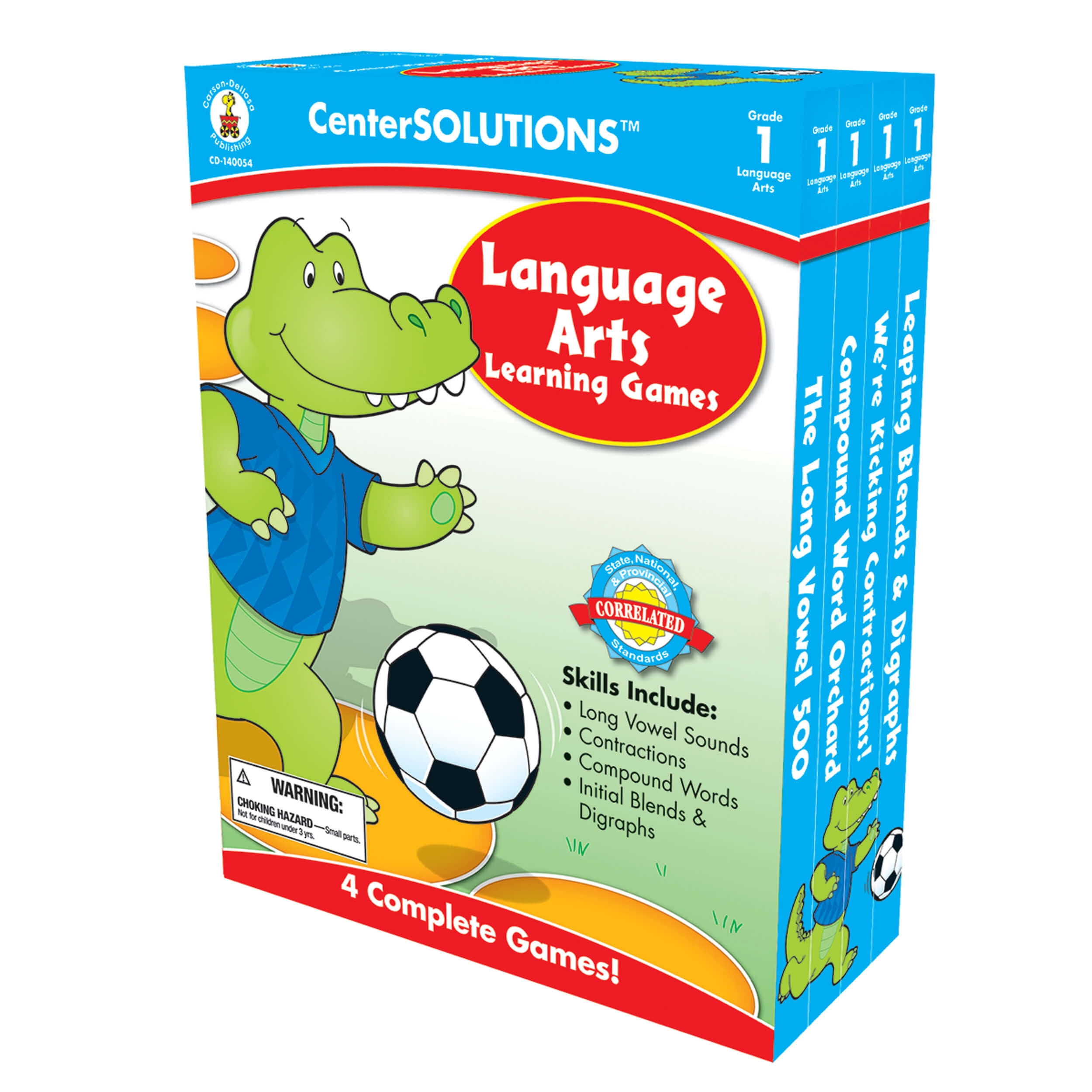 Carson Dellosa Language Arts Learning Games Board Game (144 pieces ...
