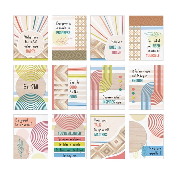 Carson Dellosa Mini Posters: True to You Poster Set (12 mini posters ...