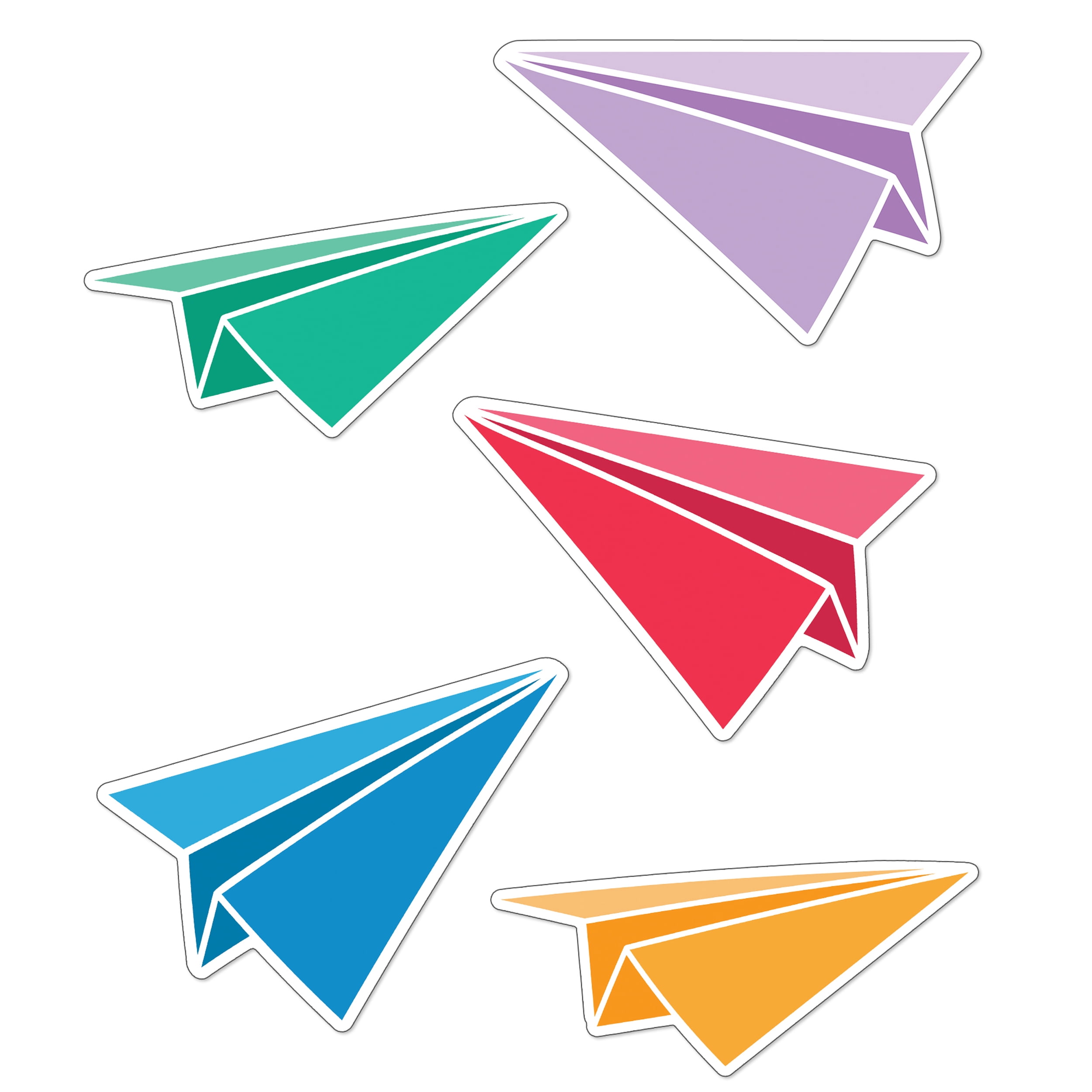 Carson Dellosa Paper Airplanes Cutouts (36 cut-outs) - Walmart.com