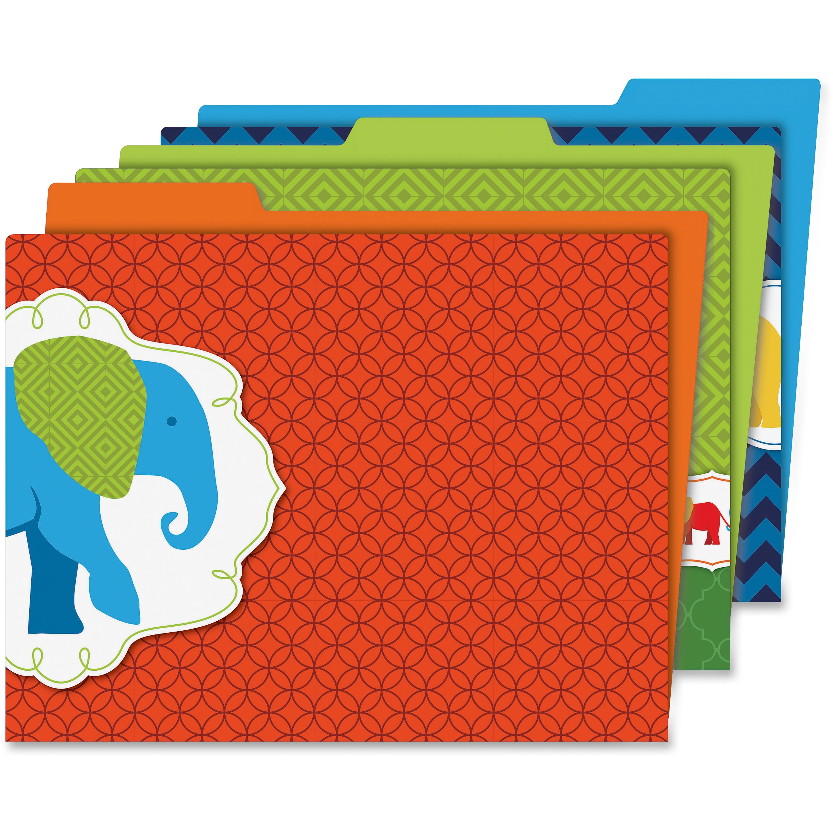 Carson-Dellosa Parade of Elephants File Folders Set - Walmart.com
