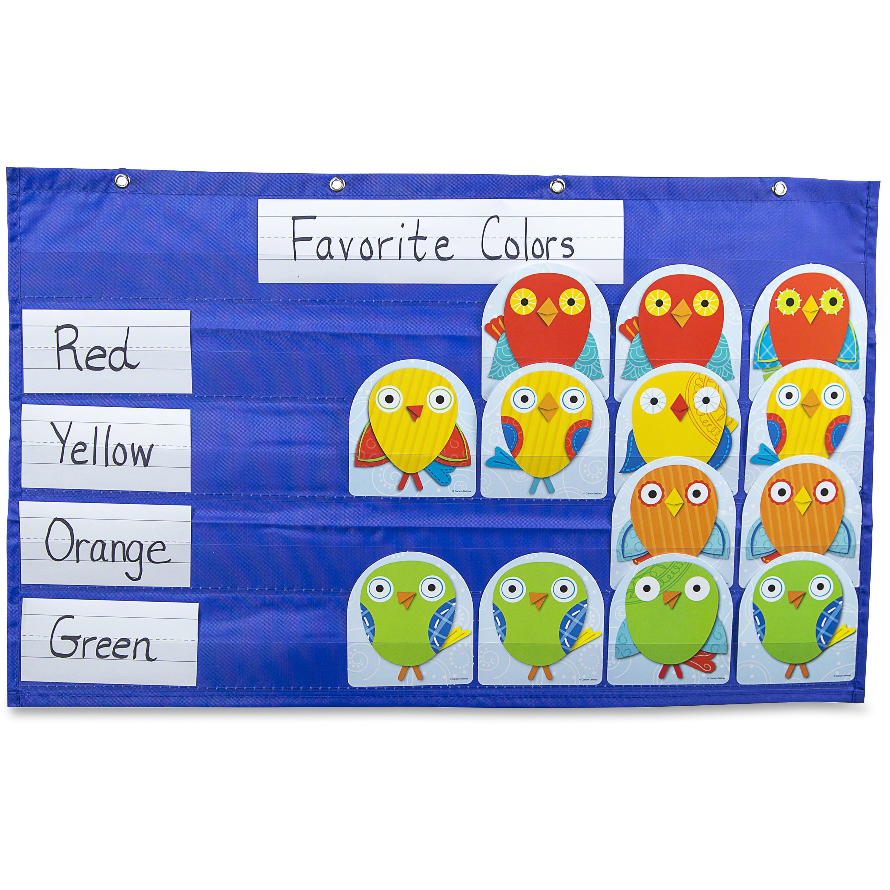 Carson-Dellosa Publishing Space Saving Pocket Chart, 31 x 19 - Walmart.com