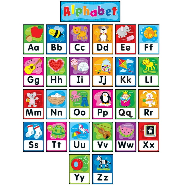 Carson Dellosa Quick Stick Alphabet Bulletin Board Set Grade Pk 2 27