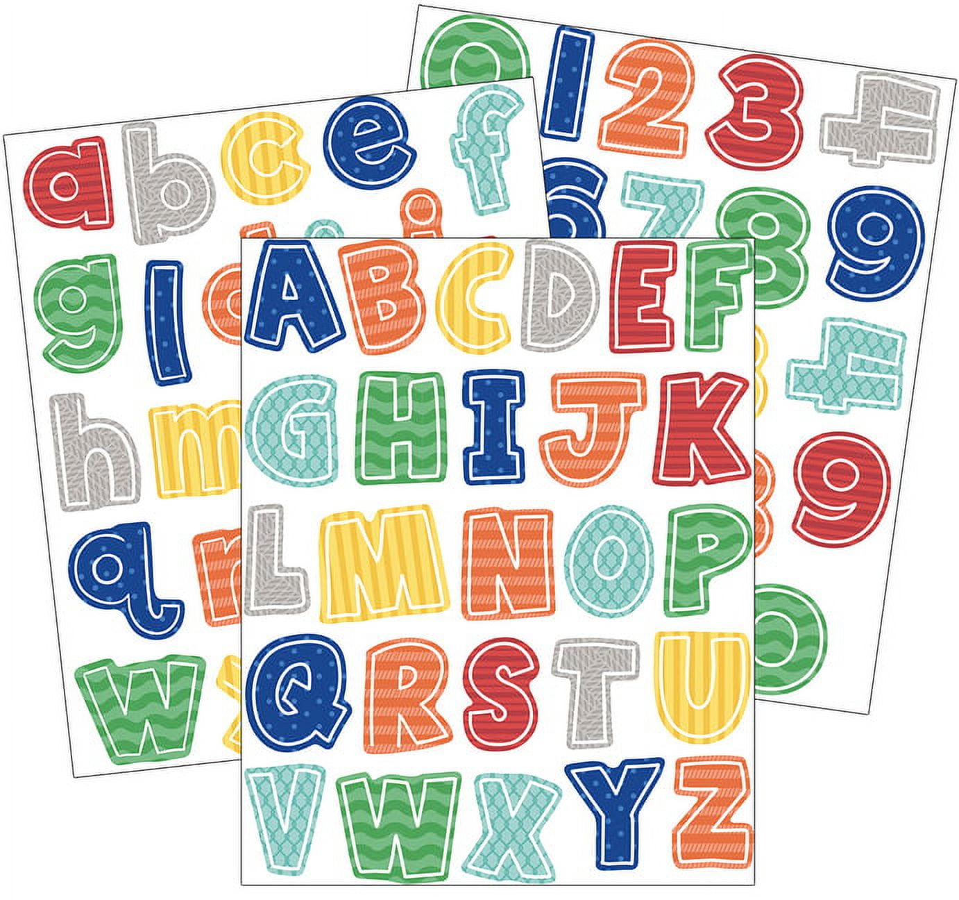 Carson-Dellosa S.S. Discover Letters and Numbers Sticker Pack (Other ...