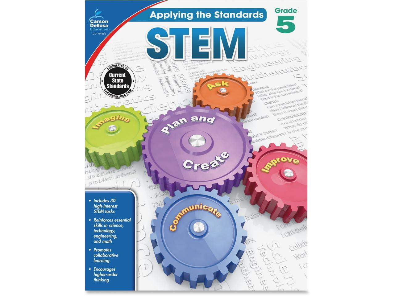 Carson-Dellosa STEM Workbook Grade 5 64Pgs MI 104856 - Walmart.com