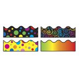 Carson Dellosa Scalloped Border Set, 2-1/4 Inch x 3 Feet, Variety Set IV, 13 Strips - Walmart.com