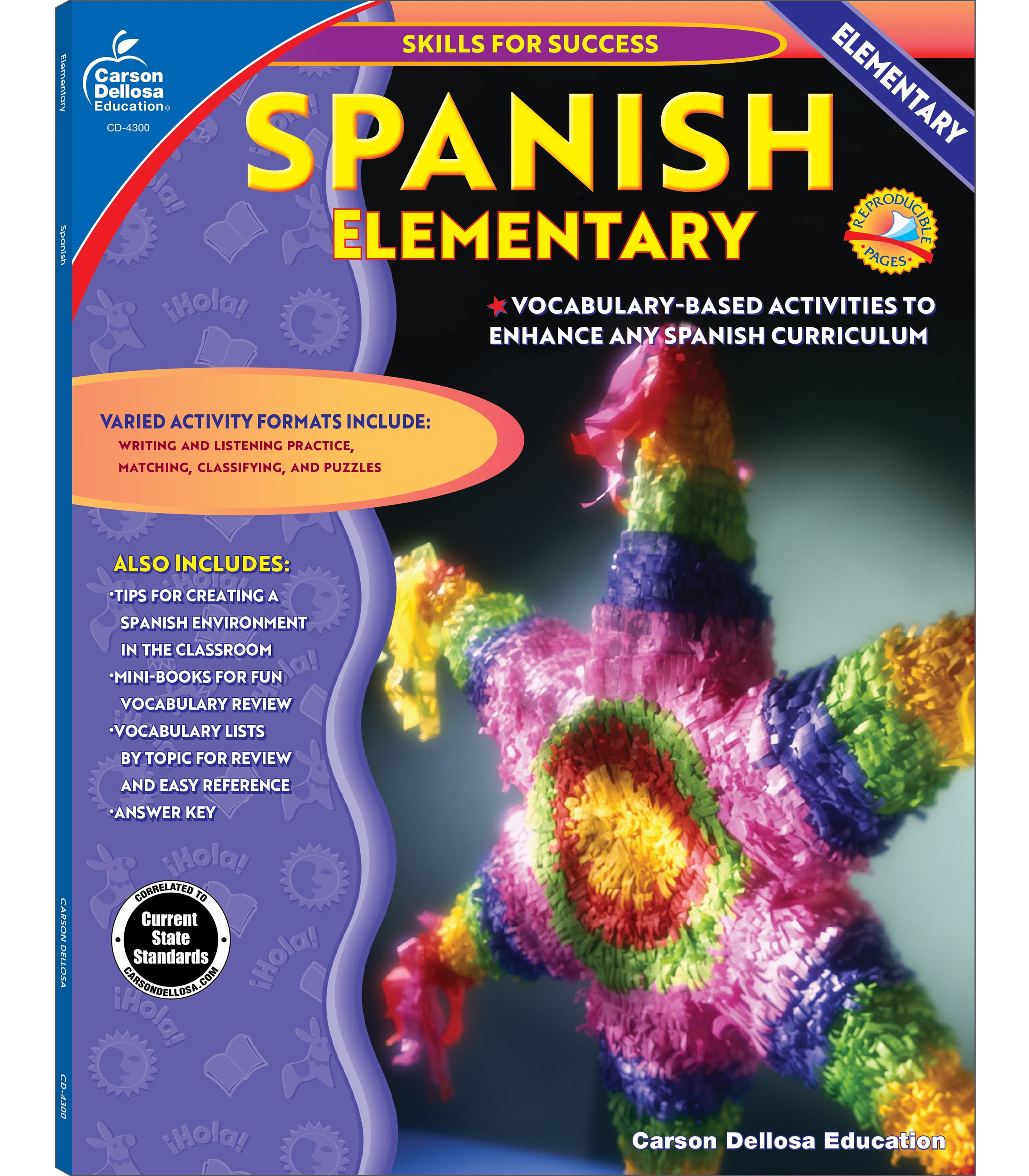 Carson Dellosa Skills for Success Spanish Resource Book (128 pages ...