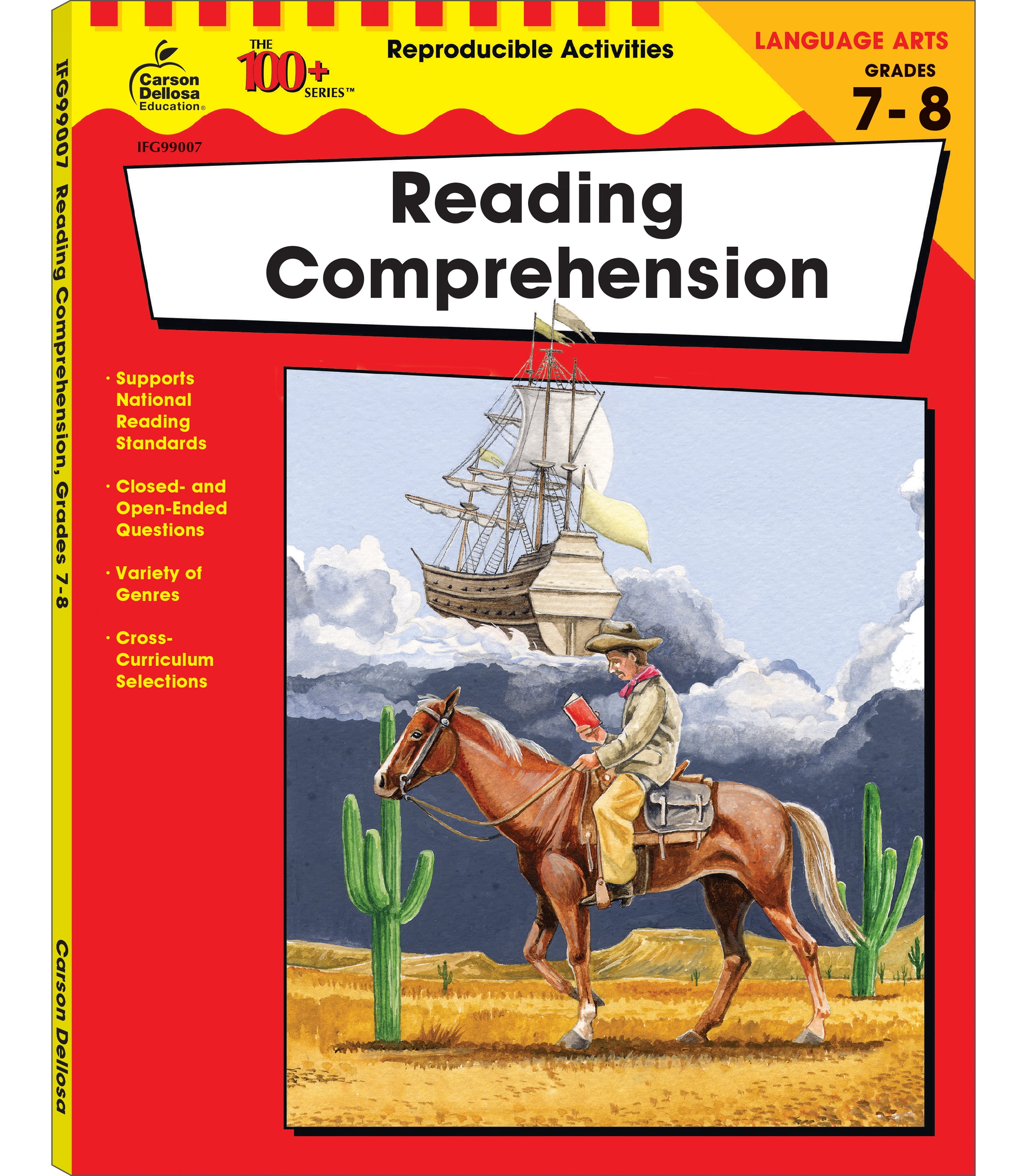 Carson Dellosa The 100+ Series™ Reading Comprehension Resource Book ...