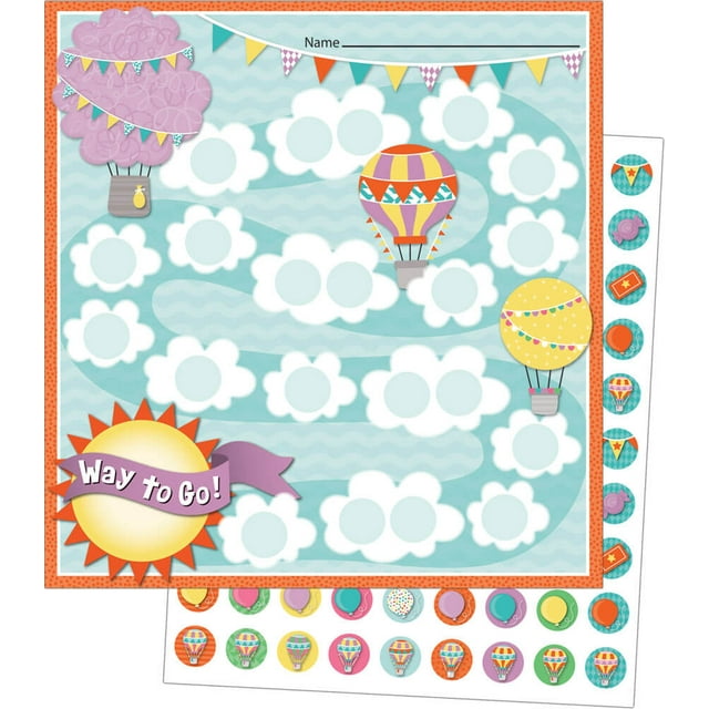 Carson Dellosa Up and Away Mini Incentive Charts (660 pieces) - Walmart.com
