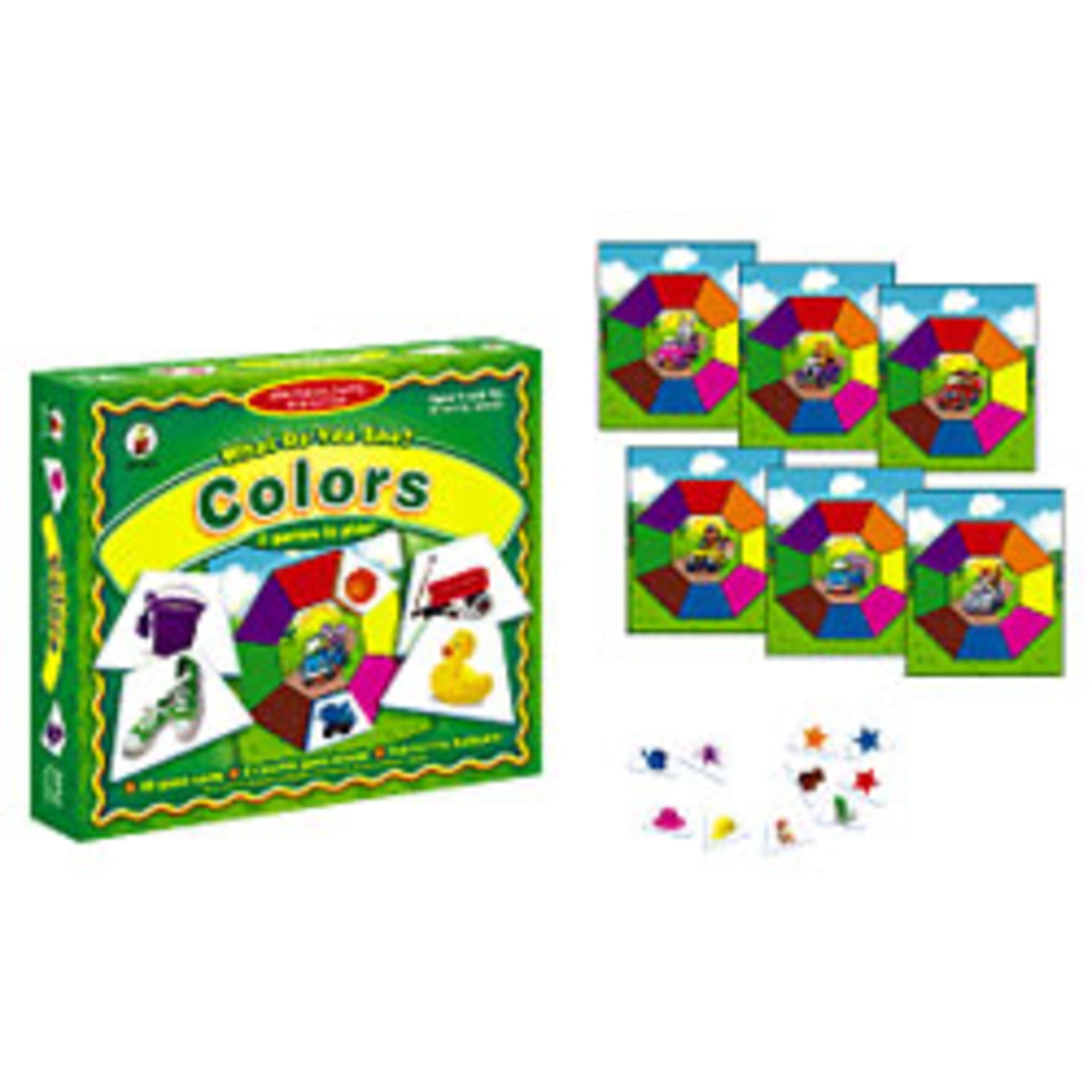 Carson Dellosa What do You See? Colors Game - Walmart.com