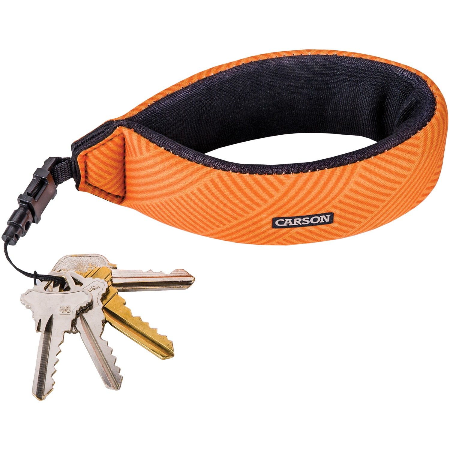 Carson Floating Wrist Strap, Coral Neoprene Foam-Core Water Sports ...