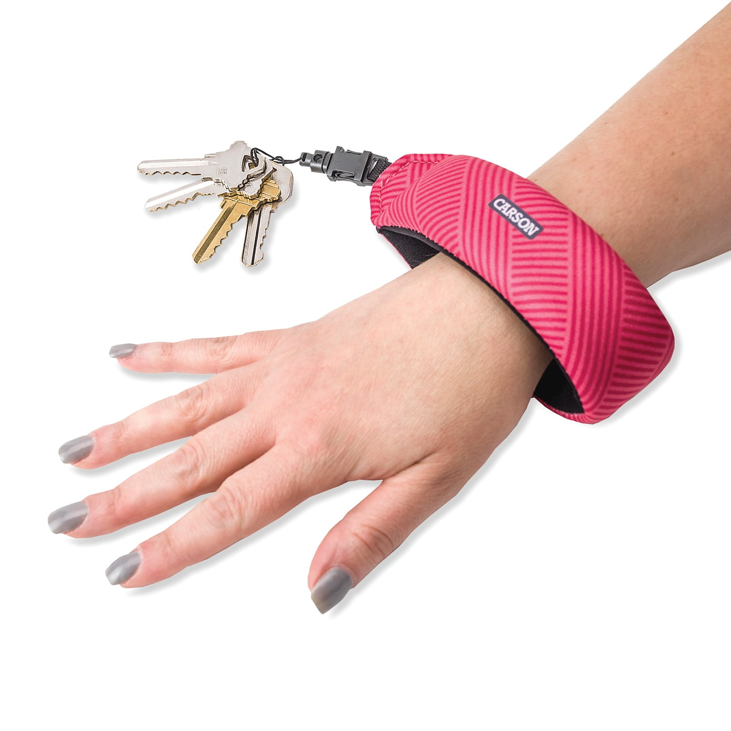Carson Floating Wrist Strap, Crimson Neoprene Foam-Core Water Sports ...