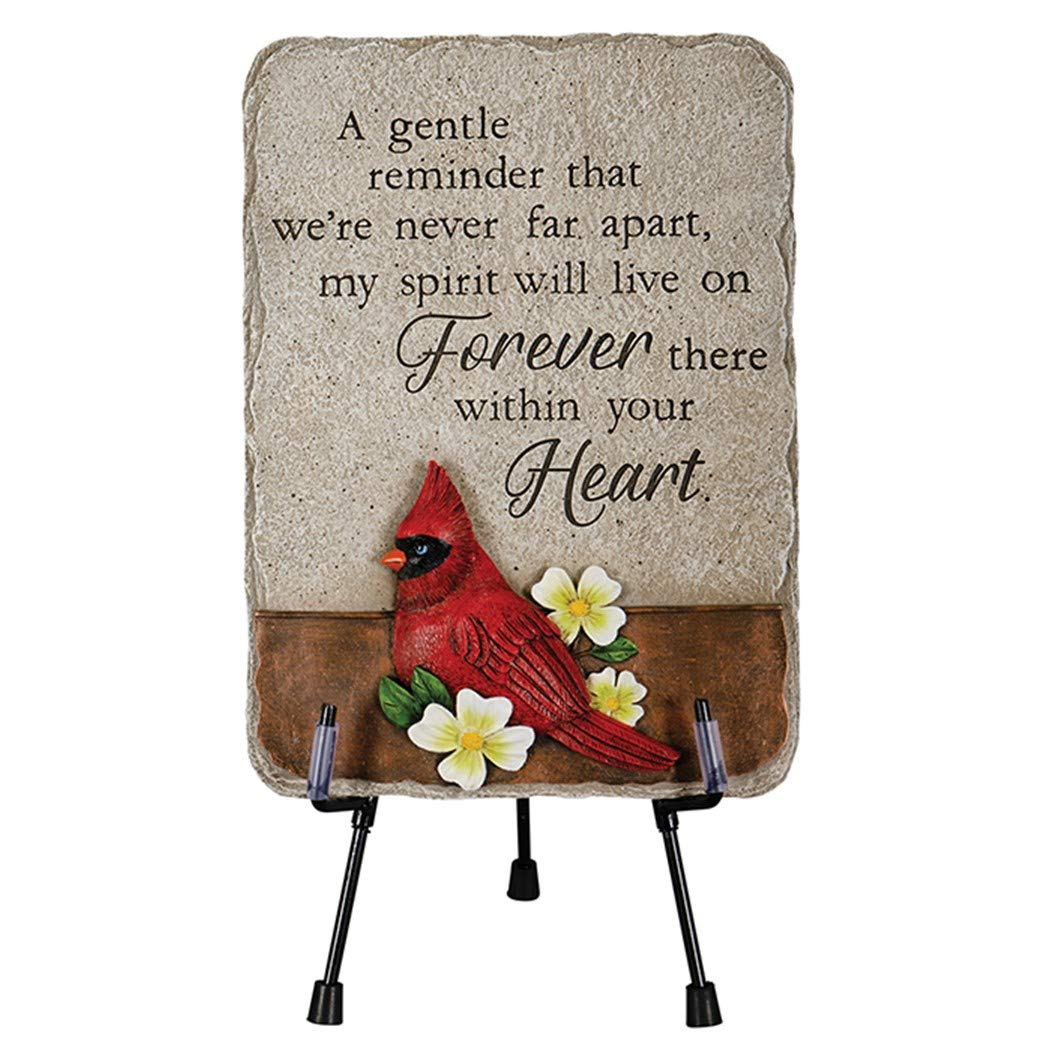 Carson 12715 Forever There Within Your Heart, Cardinal Memorial Marker ...