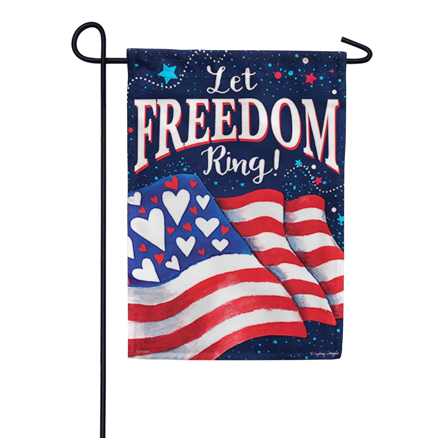 Carson Garden Flag - Freedom Flag - Walmart.com