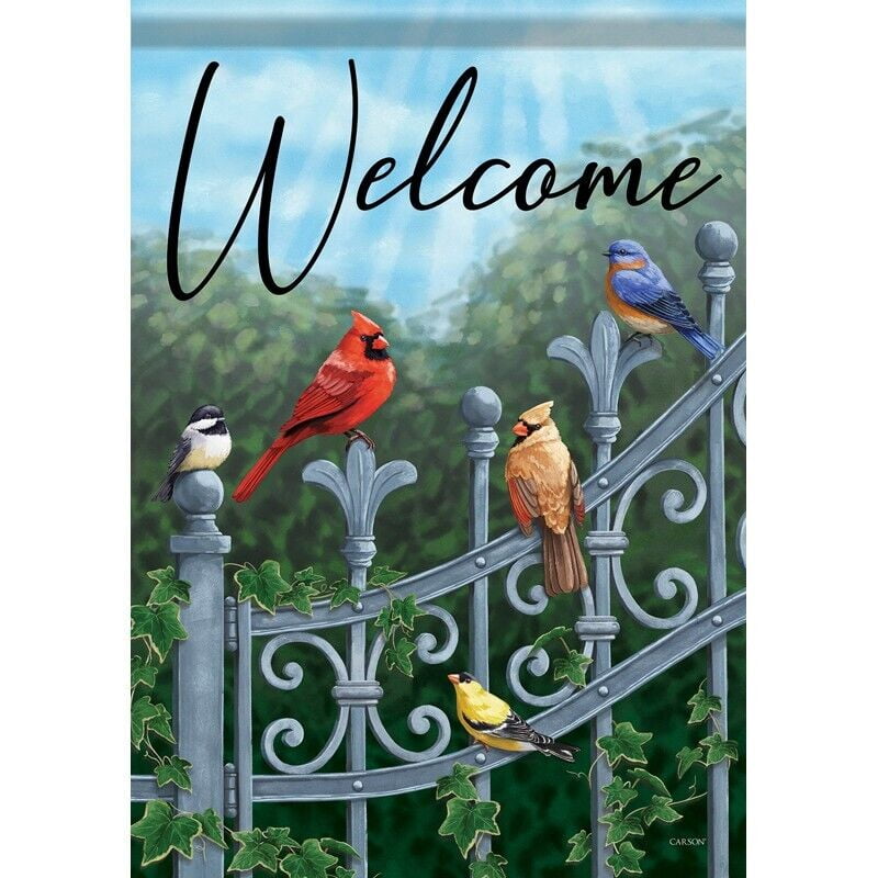 Carson Garden Flag - Garden Gate - Walmart.com