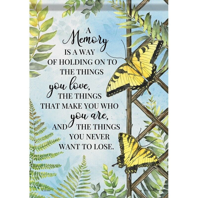 Carson Garden Flag - Memory Ferns - Walmart.com