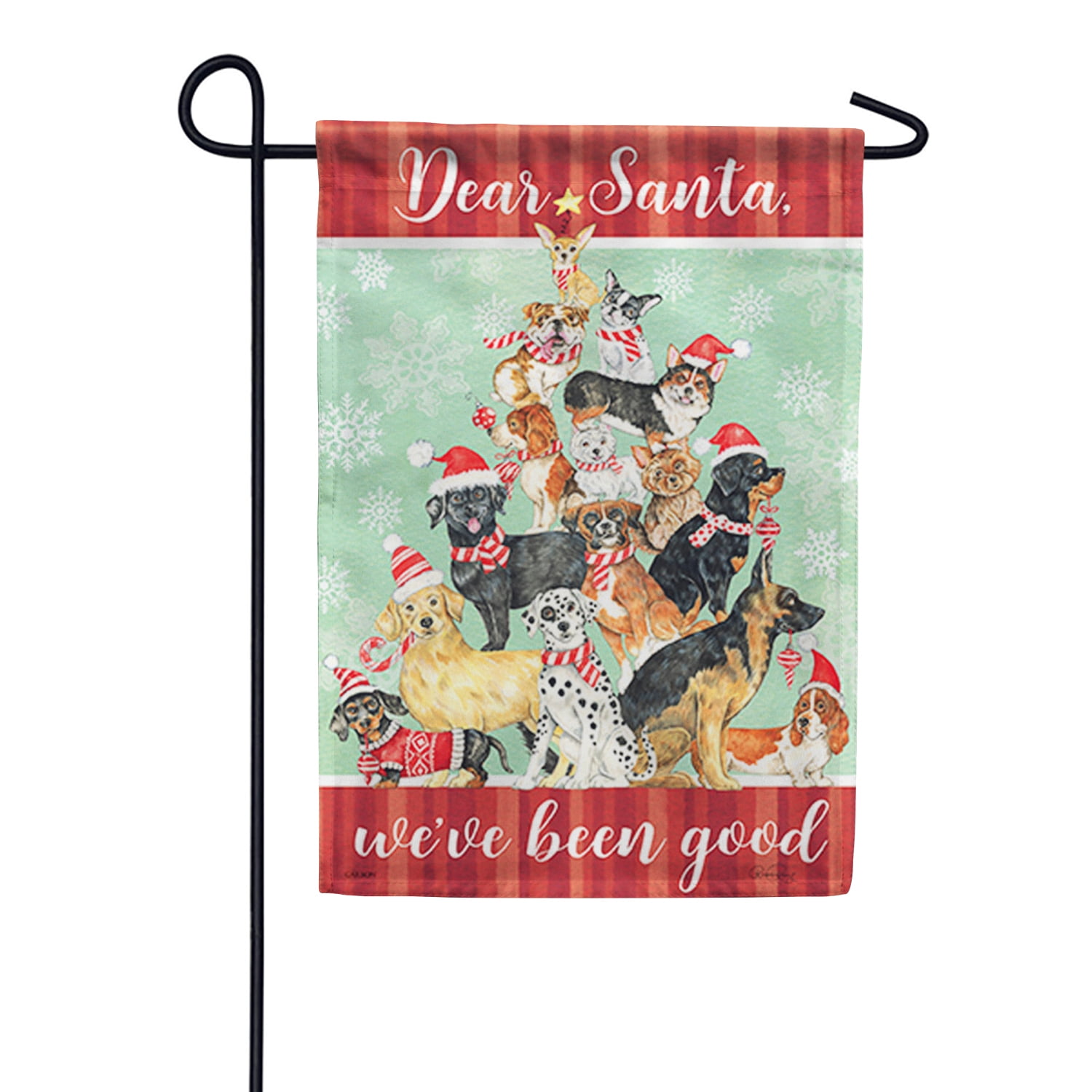 Carson Garden Flag - We've Been Good, 12.5 x 18 inch Double Sided ...