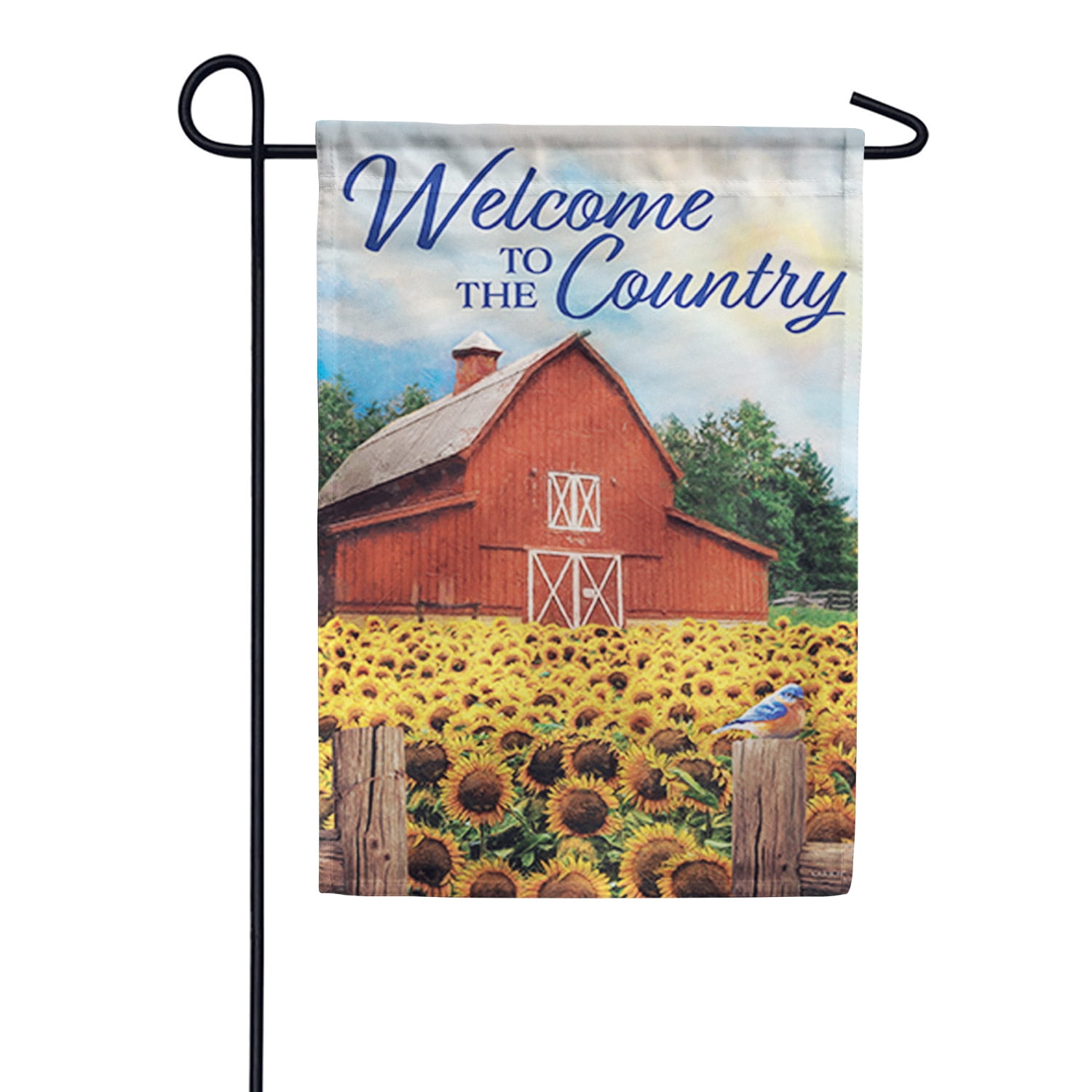 Carson Garden Flag - Welcome to the Country, Double Sided 12.5 x 18 ...