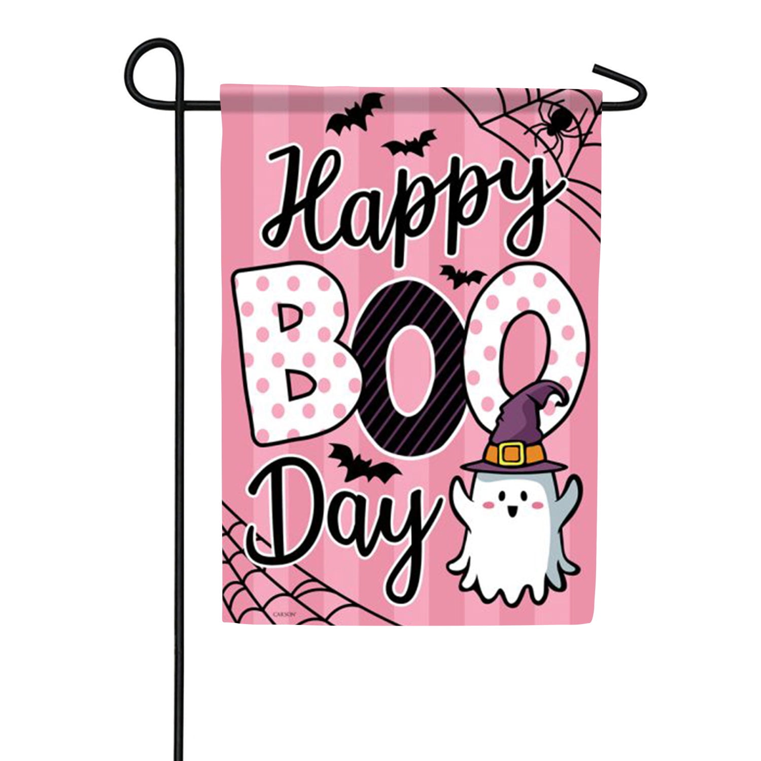 Carson Happy Boo Day Garden Flag, 12.5 x 18 inch Double Sided ...