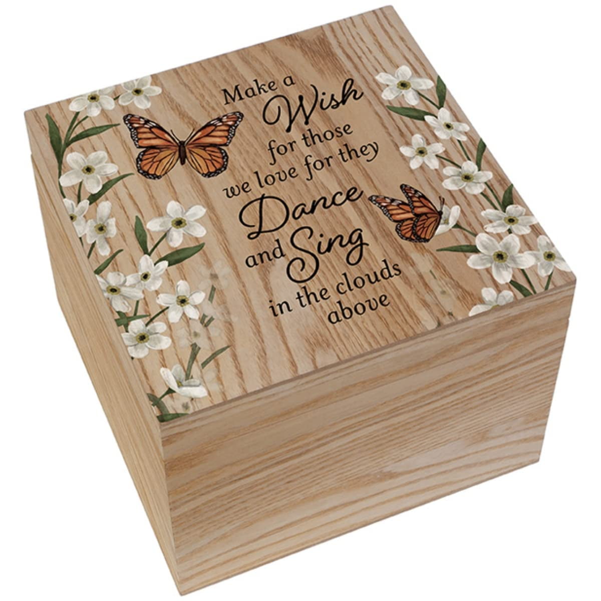 Carson Home 24984 Make A Wish Memory Box, 8-inch Width - Walmart.com