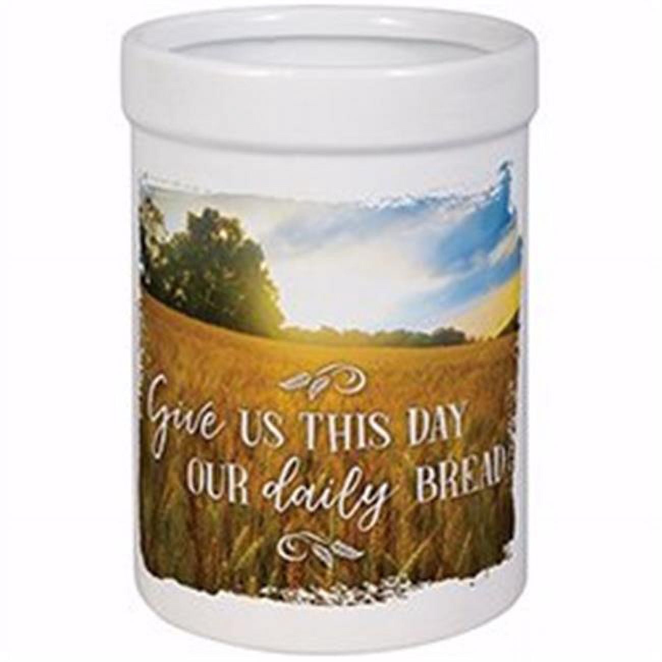 Carson Home Accents 156332 7 in. Utensil Crock - Daily Bread - Walmart.com