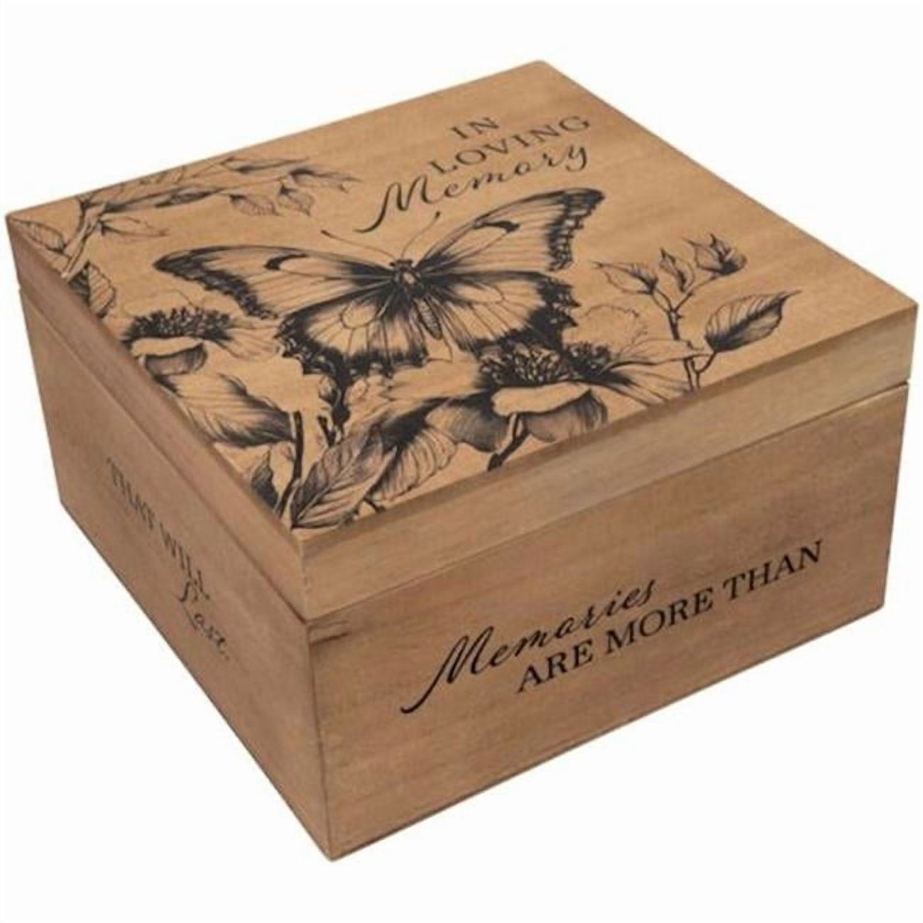 Carson Home Accents 479560 Keepsake Memory Box - In Loving Memory - 5. ...