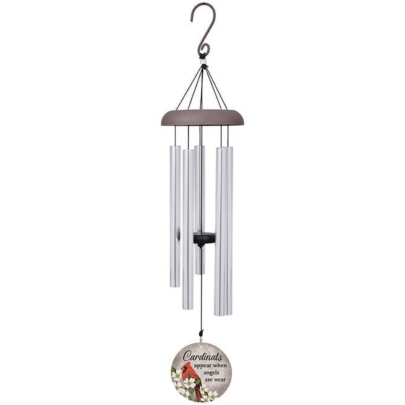 Carson Home Accents Cardinals Appear Picture Perfect Wind Chime, 30 ...