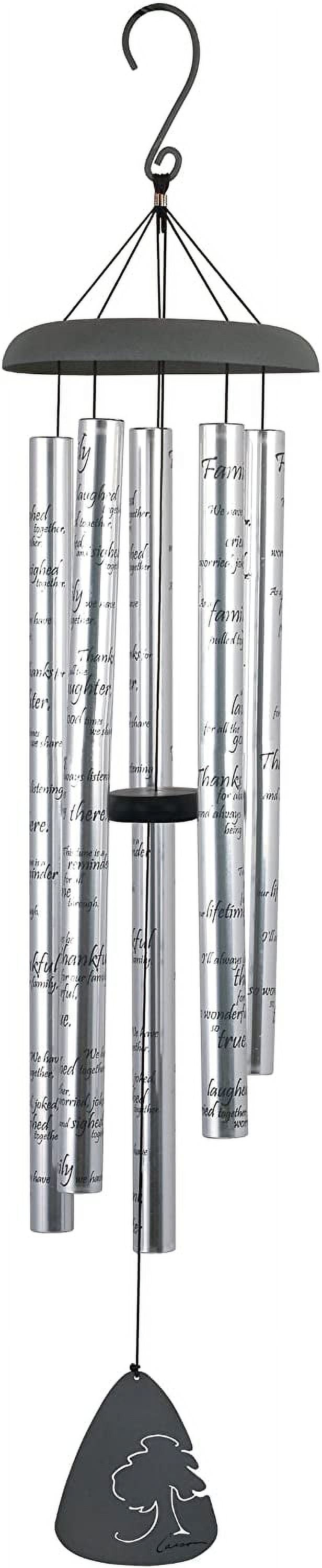 Carson Home Accents Signature Sonnet Series Family Outdoor Wind Chime ...