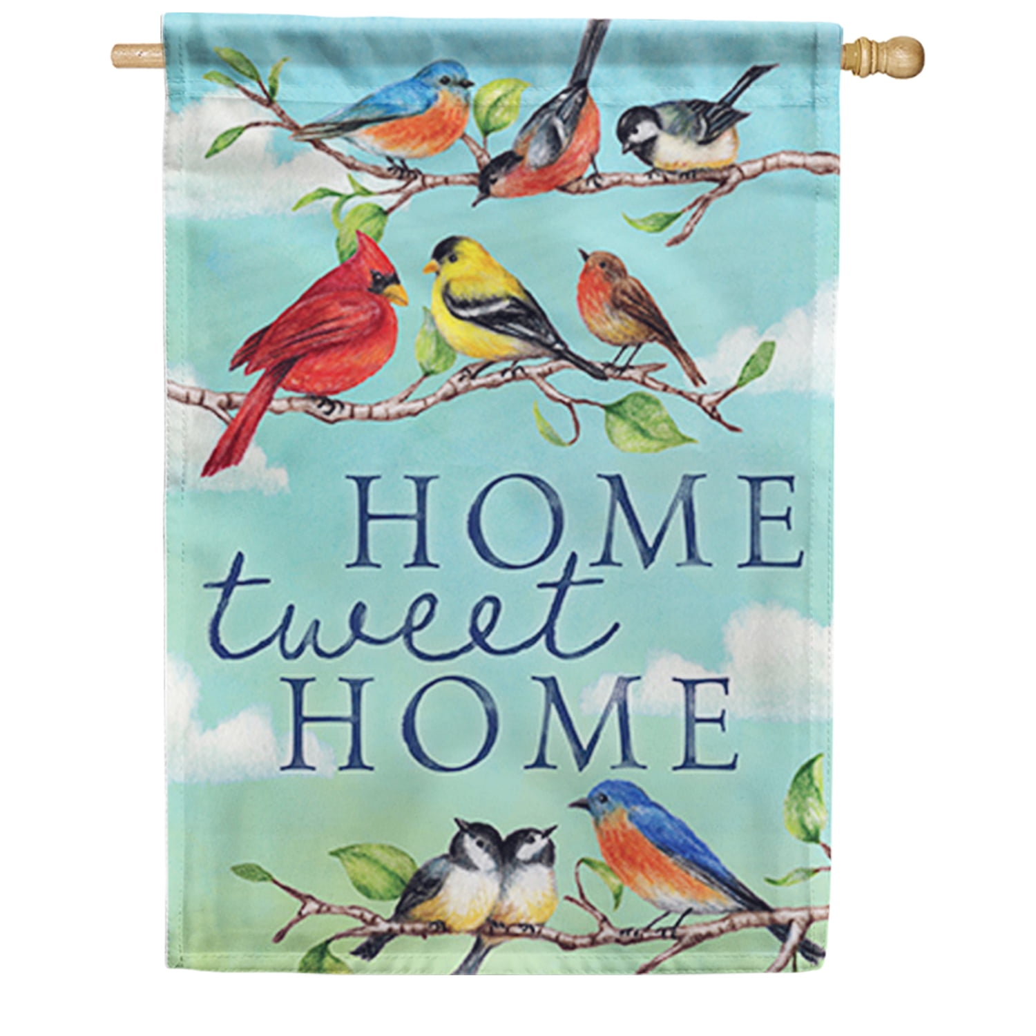 Carson House Flag - Birds on Branches - Walmart.com