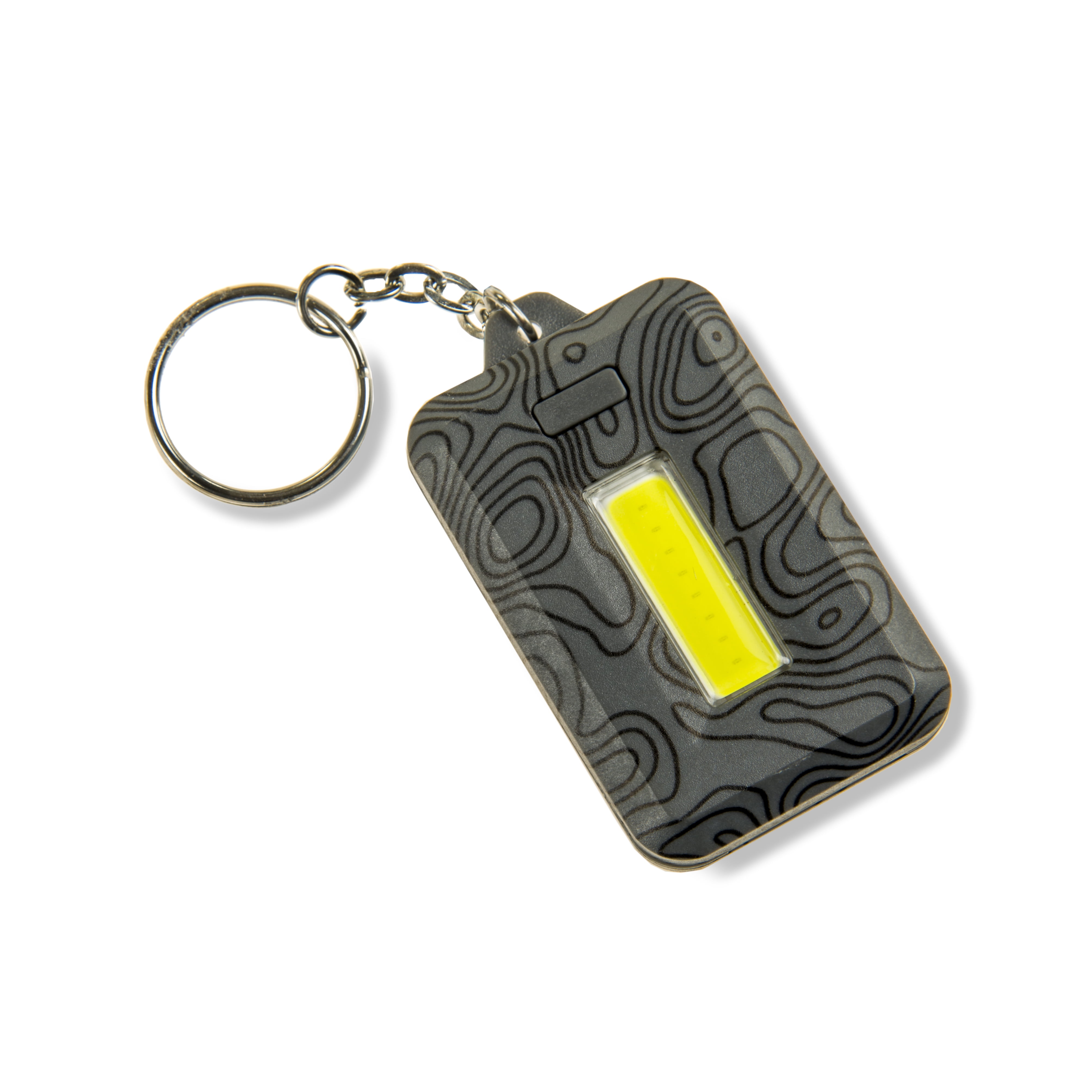 Carson LED Keychain Flashlight with Steel Keyring, Gray - Walmart.com
