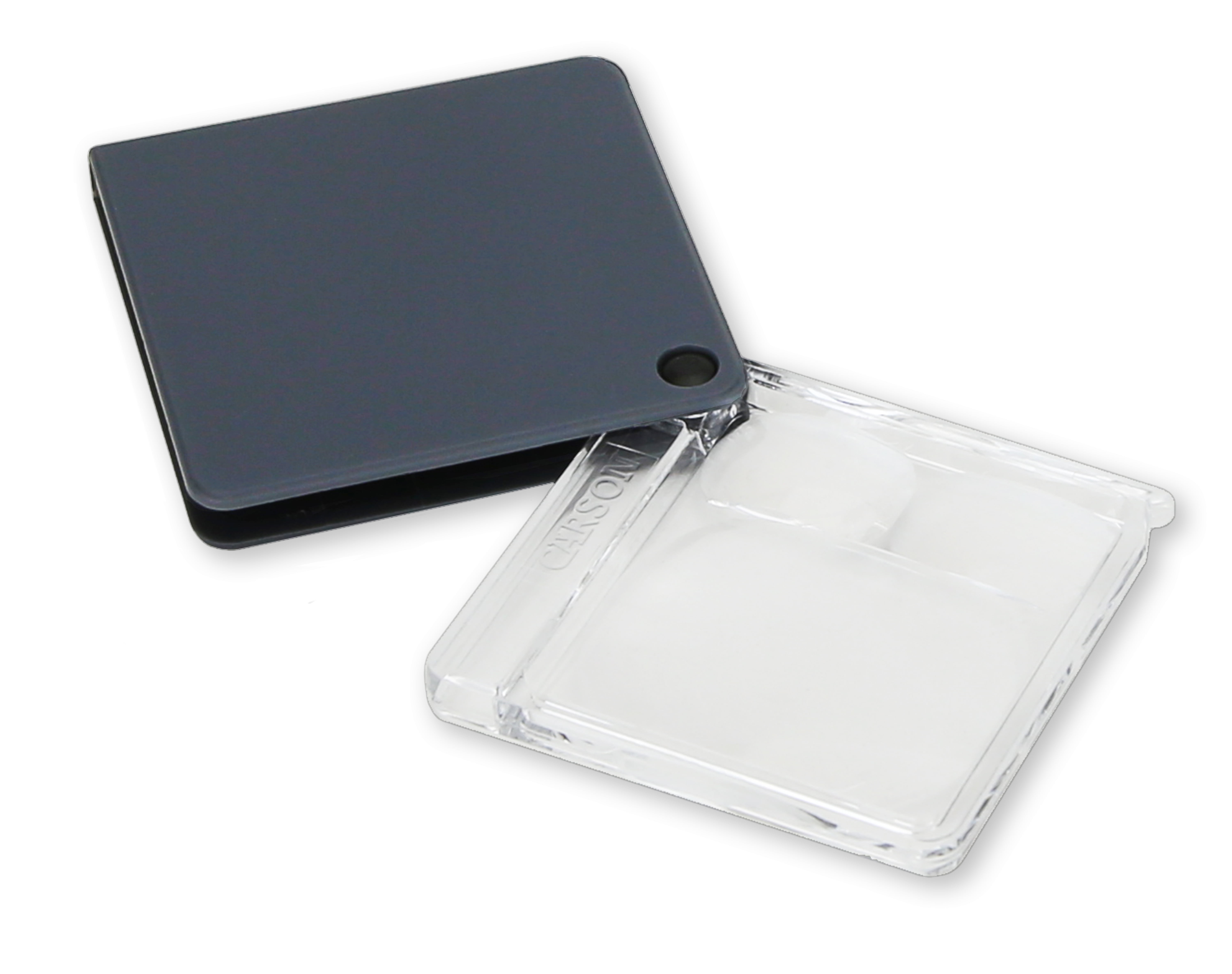 Carson MagniFlip™ Plus 2.5X/5X/7X Flip-Open Magnifier with Built-in ...