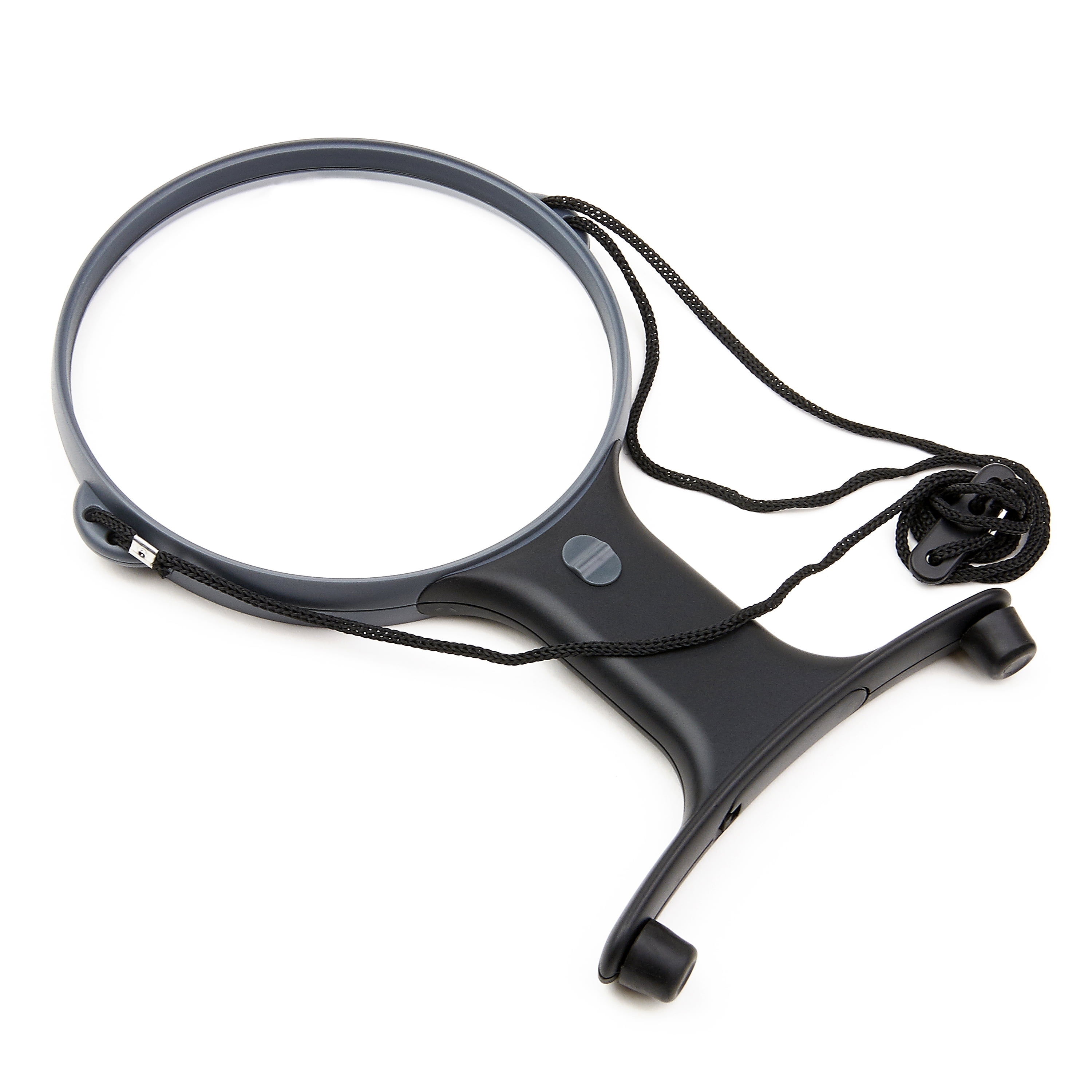 Carson MagniShine™ Magnifying Glass with Light, 2x Power Handsfree ...