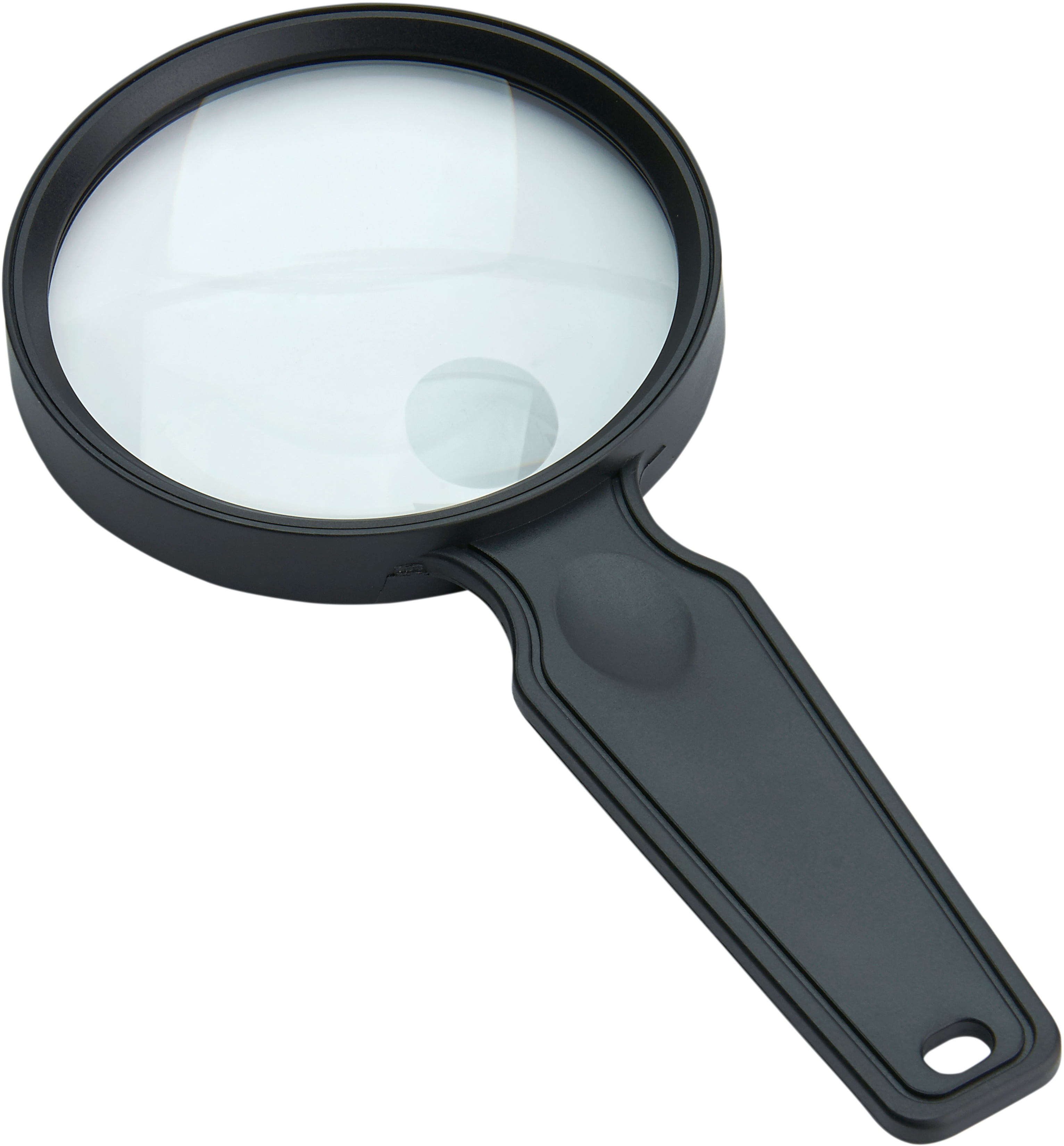 Carson MagniView 2x Handheld Magnifier with 4.5x Spot - 3.5" Acrylic ...