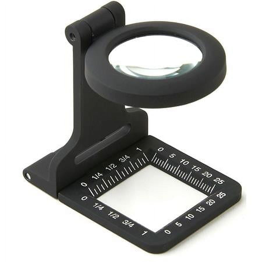 Carson LinenTest 5x30mm Magnifying Glass, Fold-Out Linen Tester ...