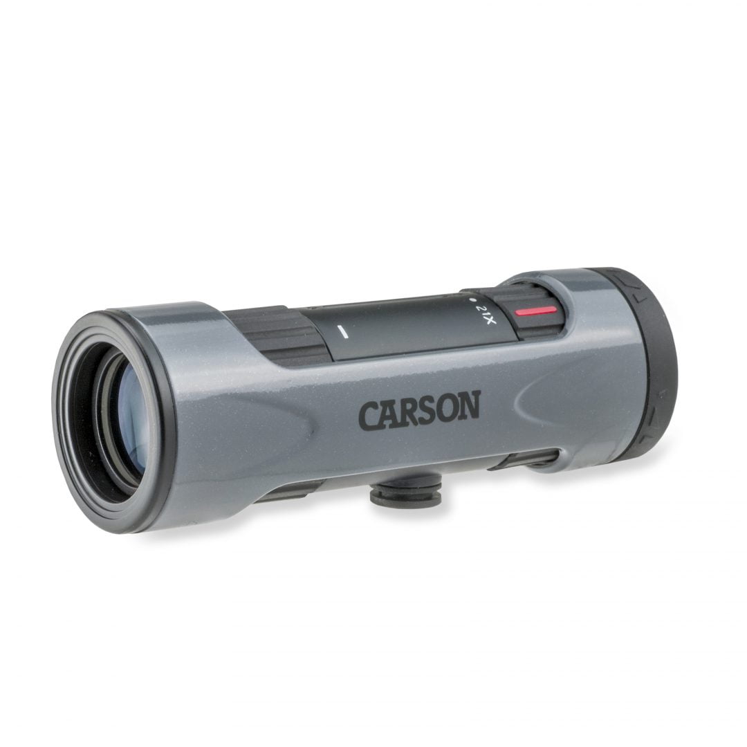 Carson MonoZoom 7-21x21mm Zoom Monocular, Gray - Walmart.com