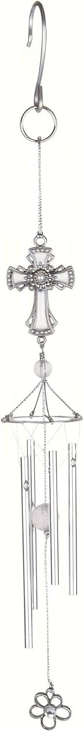 Carson Wind Chime-Pewterworks-Cross 19.25" - Walmart.com