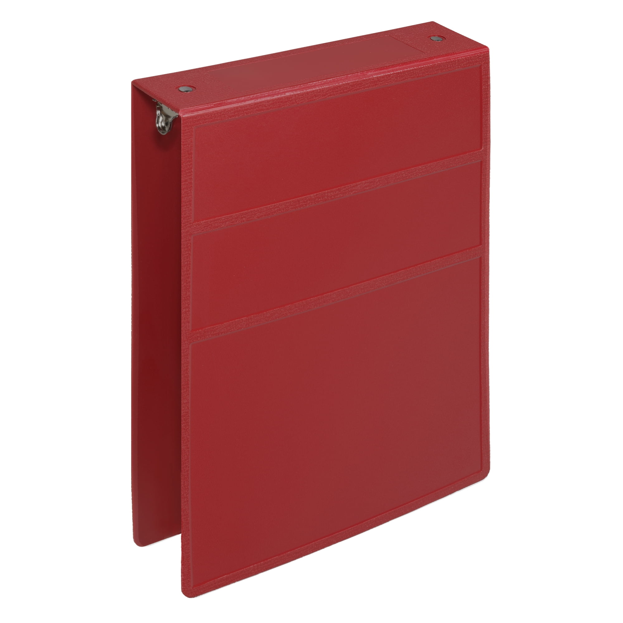 Carstens 2-Inch Heavy Duty 3-Ring Binder - Top Opening, Brick Red ...