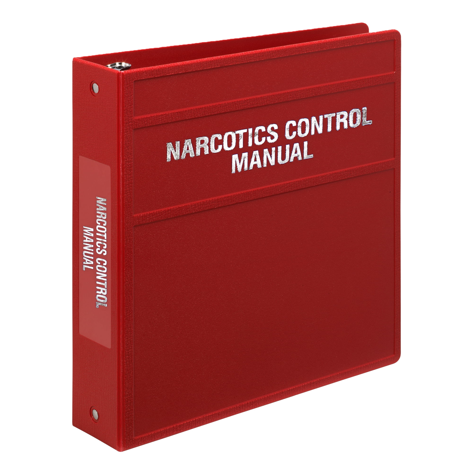 Carstens 2-Inch Heavy Duty 3-Ring Binder for Narcotics Control ...