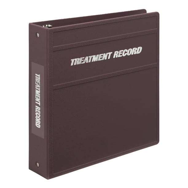 Carstens 2-Inch Heavy Duty 3-Ring Binder for Treatment Administration ...