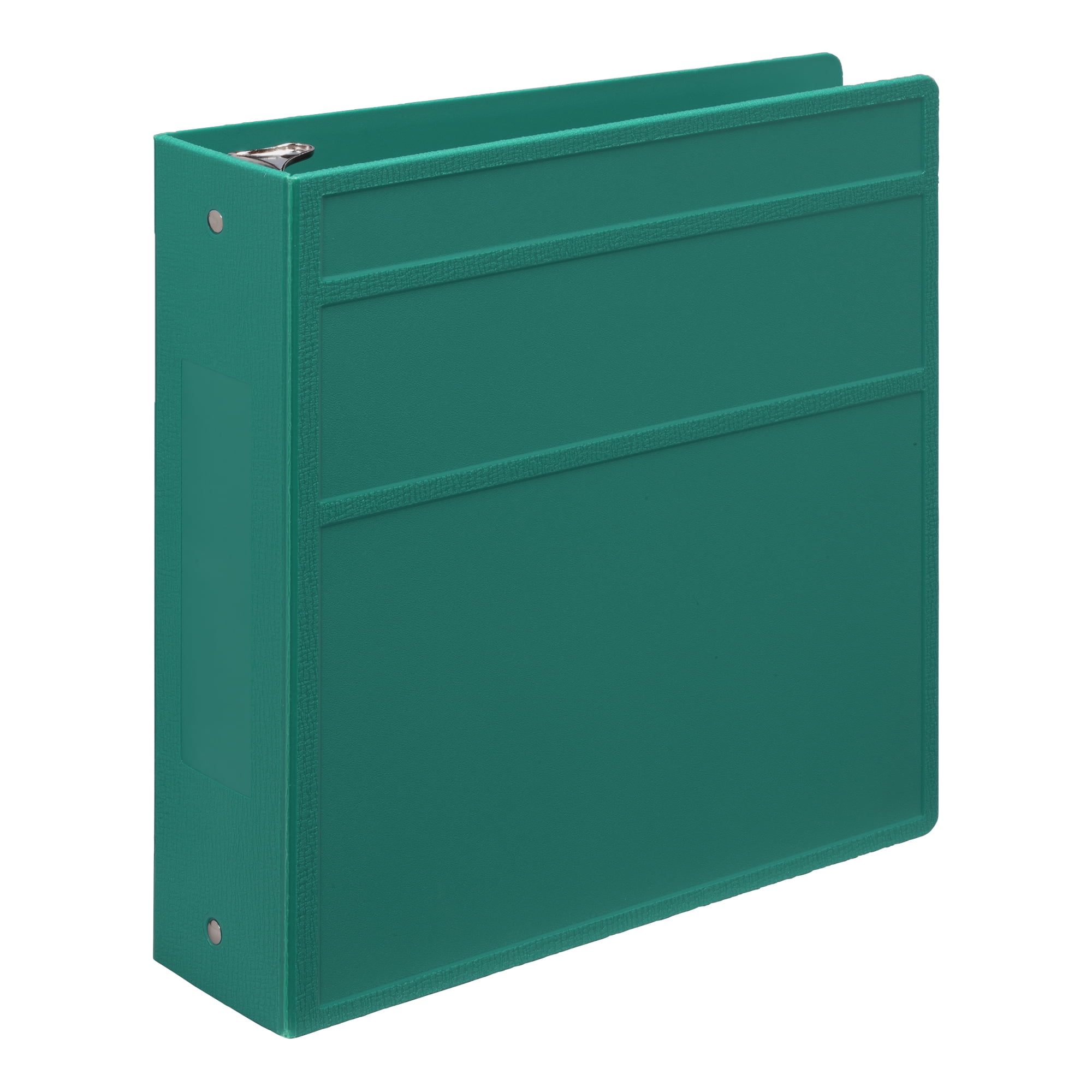 Carstens 3-Inch Heavy Duty 3-Ring Binder - Side Opening, Teal - Walmart.com