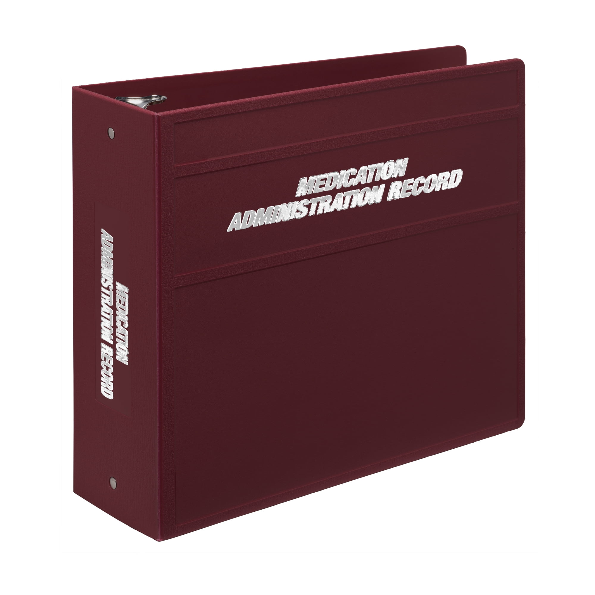 Carstens 4-Inch Heavy Duty 3-Ring Binder for Medication Administration ...