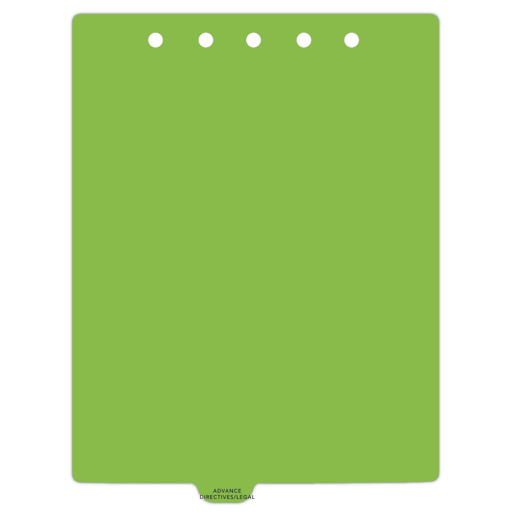 Carstens - Heavy Duty Advance Directives/Legal Plastic Ring Binder ...