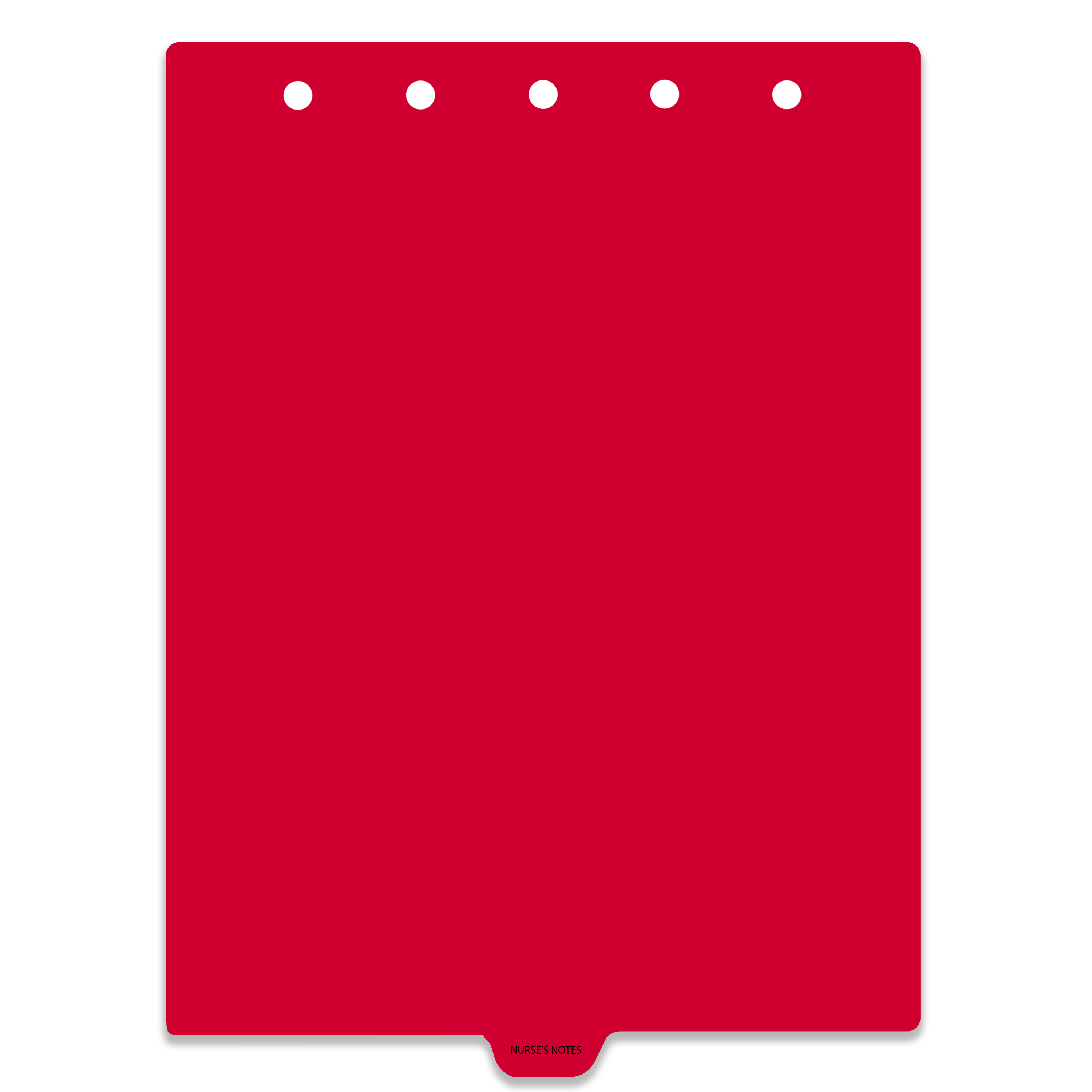 Carstens - Heavy Duty Nurses' Notes Plastic Ring Binder Dividers ...