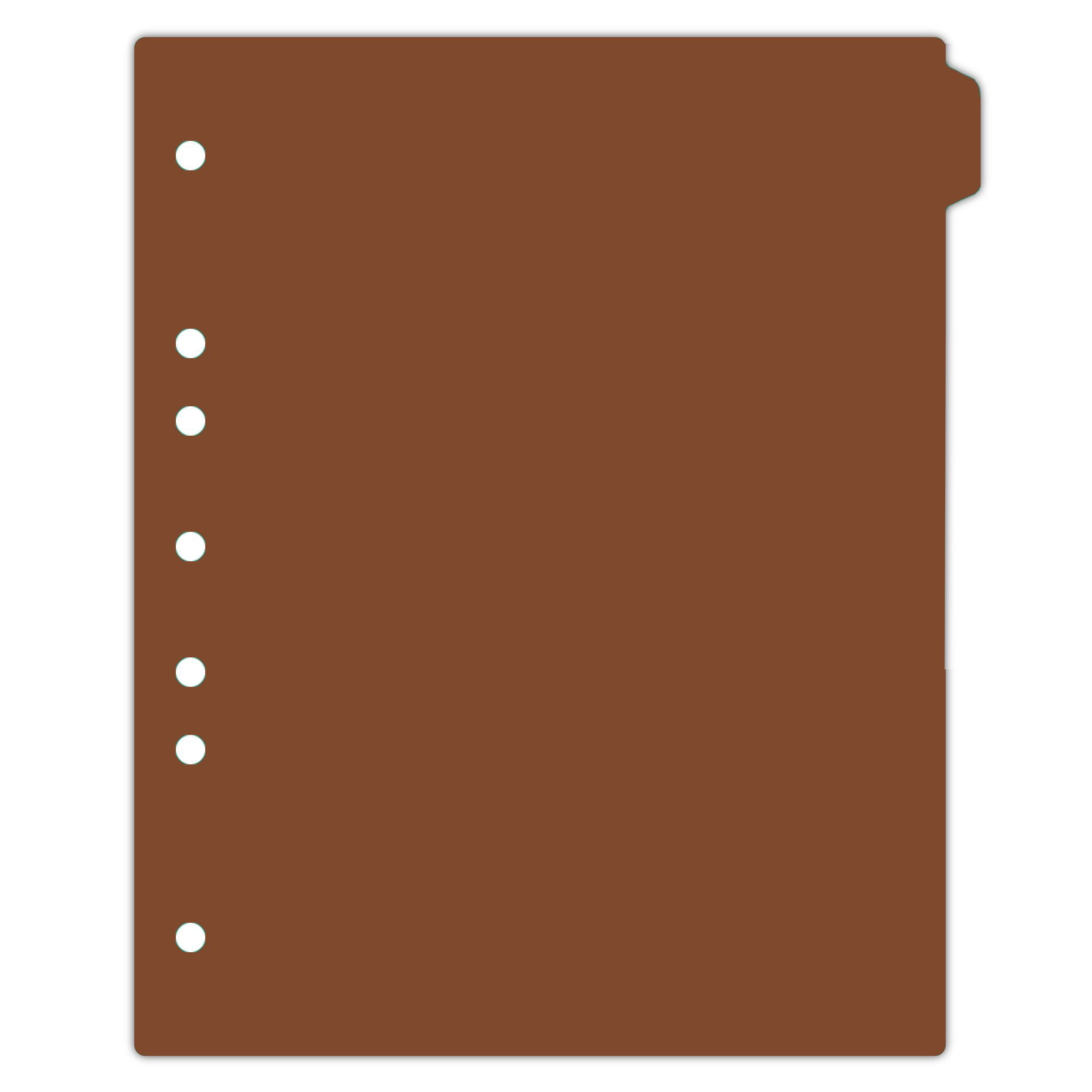 Carstens - Heavy Duty Plastic Ring Binder Dividers, Side Tab, 1/9 Cut ...