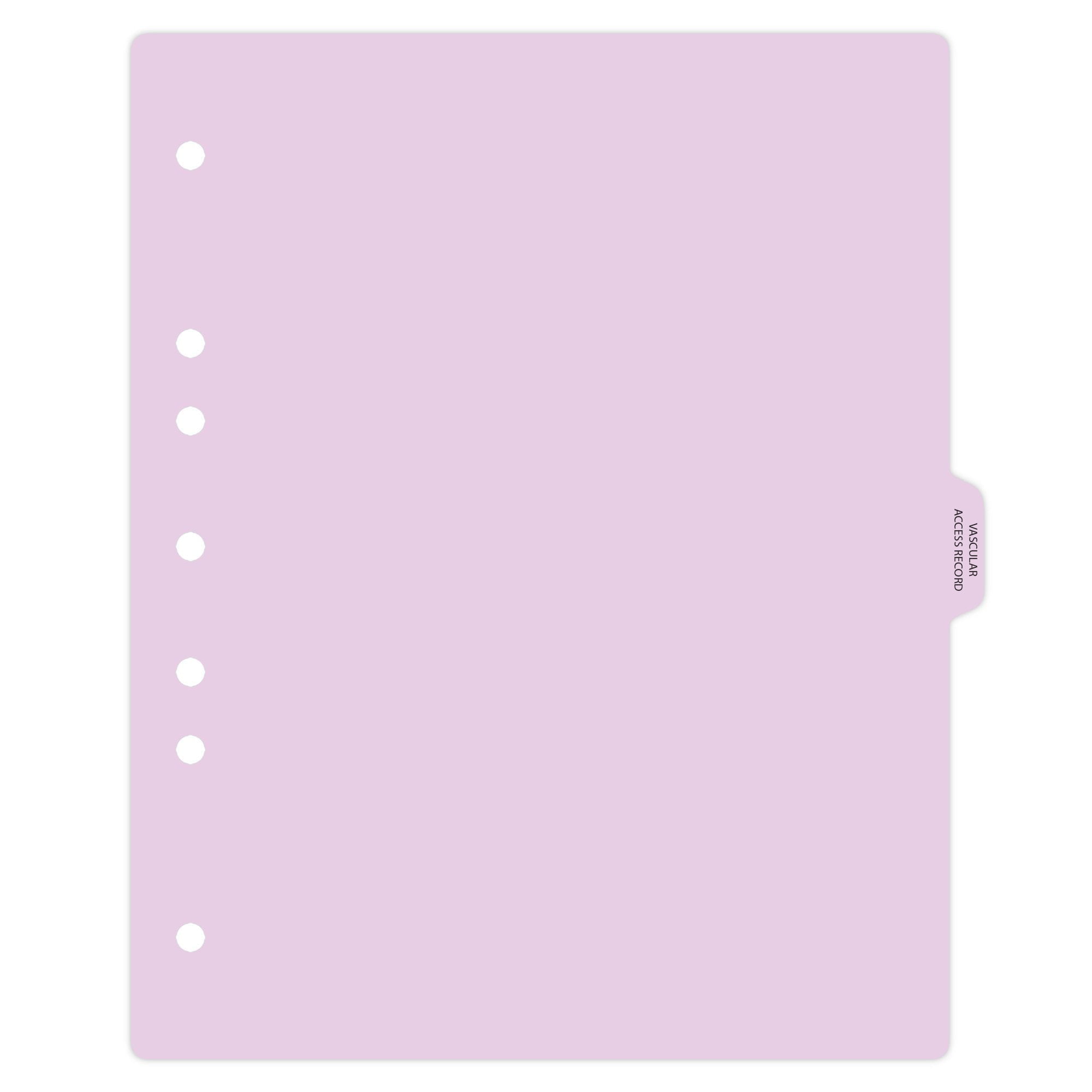 Carstens - Heavy Duty Vascular Access Record Plastic Ring Binder ...