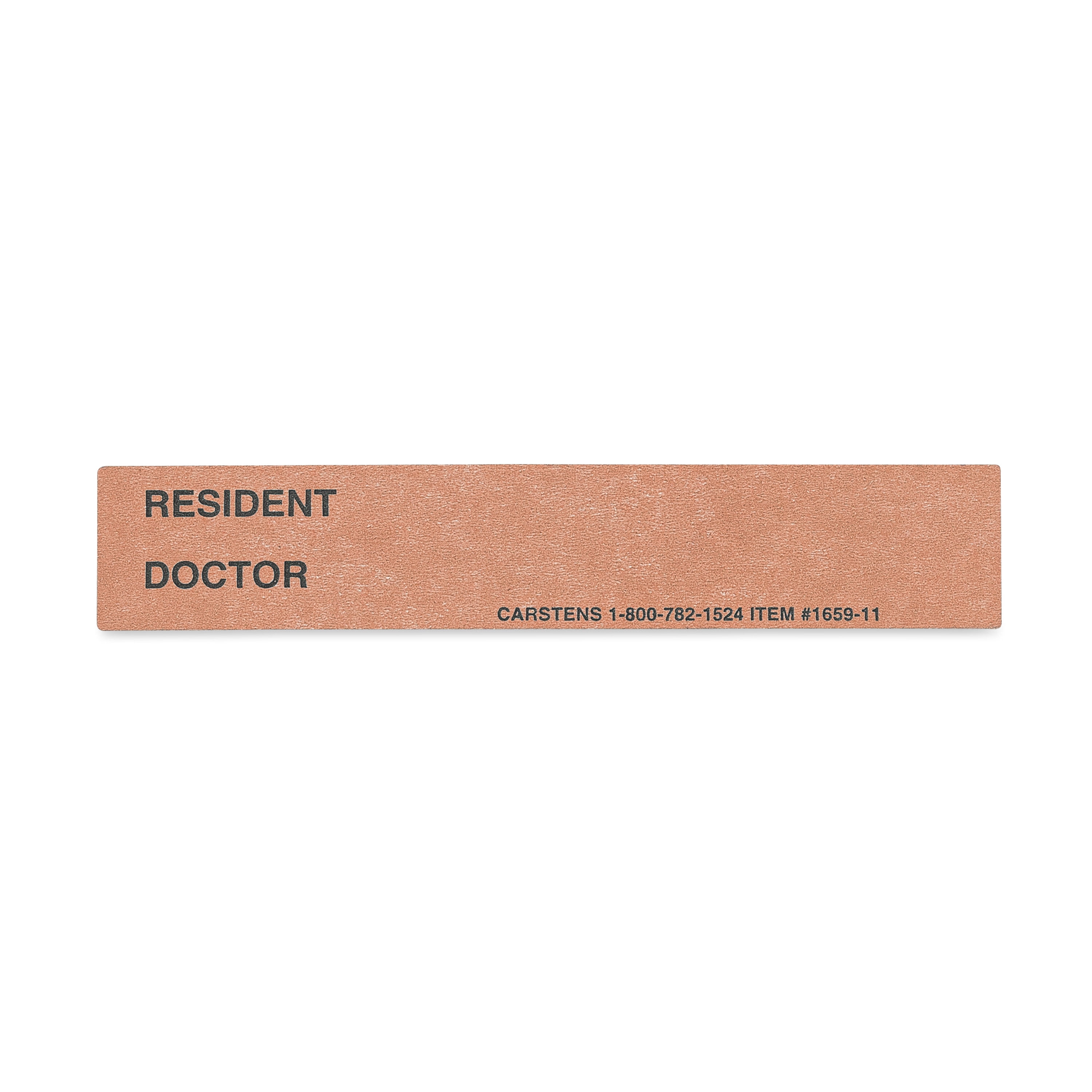 Carstens - Peach Resident / Doctor Preprinted ID Cards for 1.5 – 4 ...